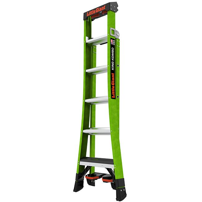 Little Giant Ladders King Combo Fiberglass Ladders - GME Supply