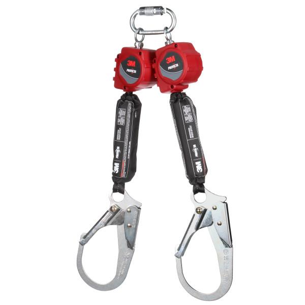 3M Protecta Twin-Leg Self-Retracting Lifeline with Carabiner 3100512 ...