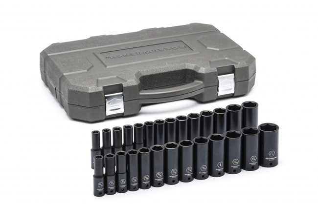 Gearwrench Impact Socket Set - 1/2 Inch Drive - GME Supply