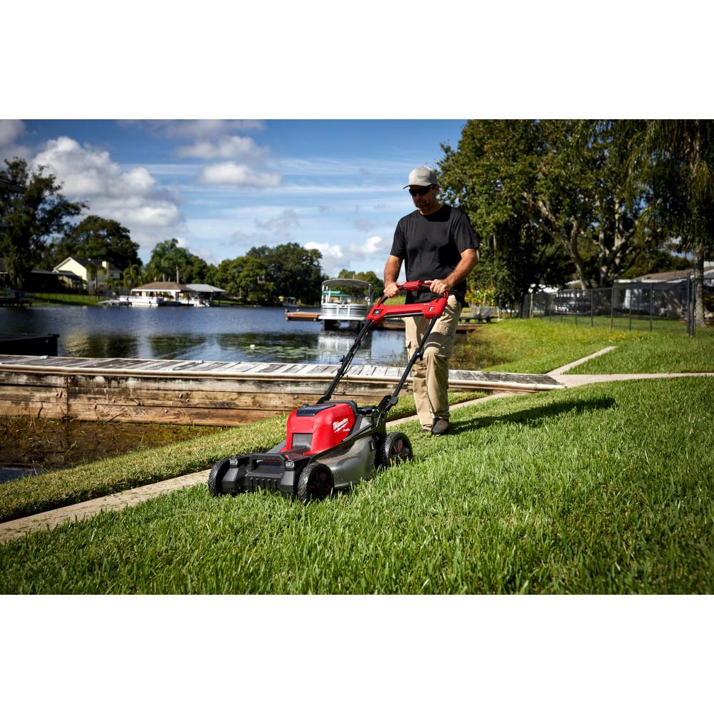 Milwaukee M18 FUEL 21-Inch Self-Propelled Dual Battery Mower Kit - GME ...