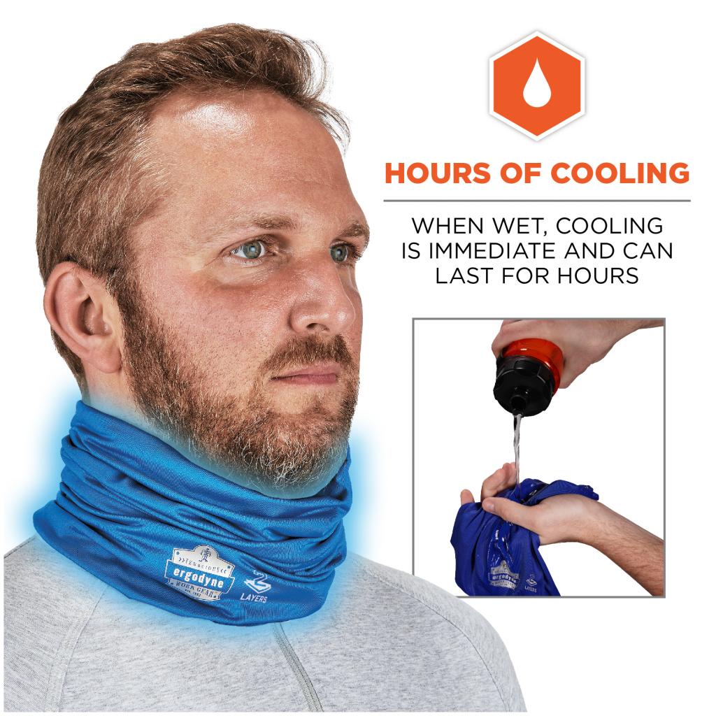 Ergodyne Chill-Its Performance Knit 2-Layer Cooling Multi-Band - GME Supply
