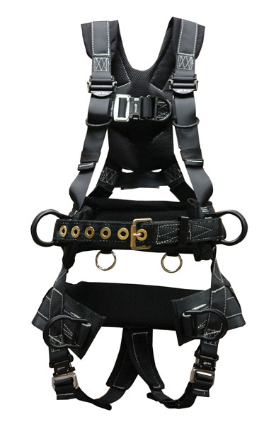 Elk River Peregrine Platinum Tower Harness with Aluminum and Steel D ...