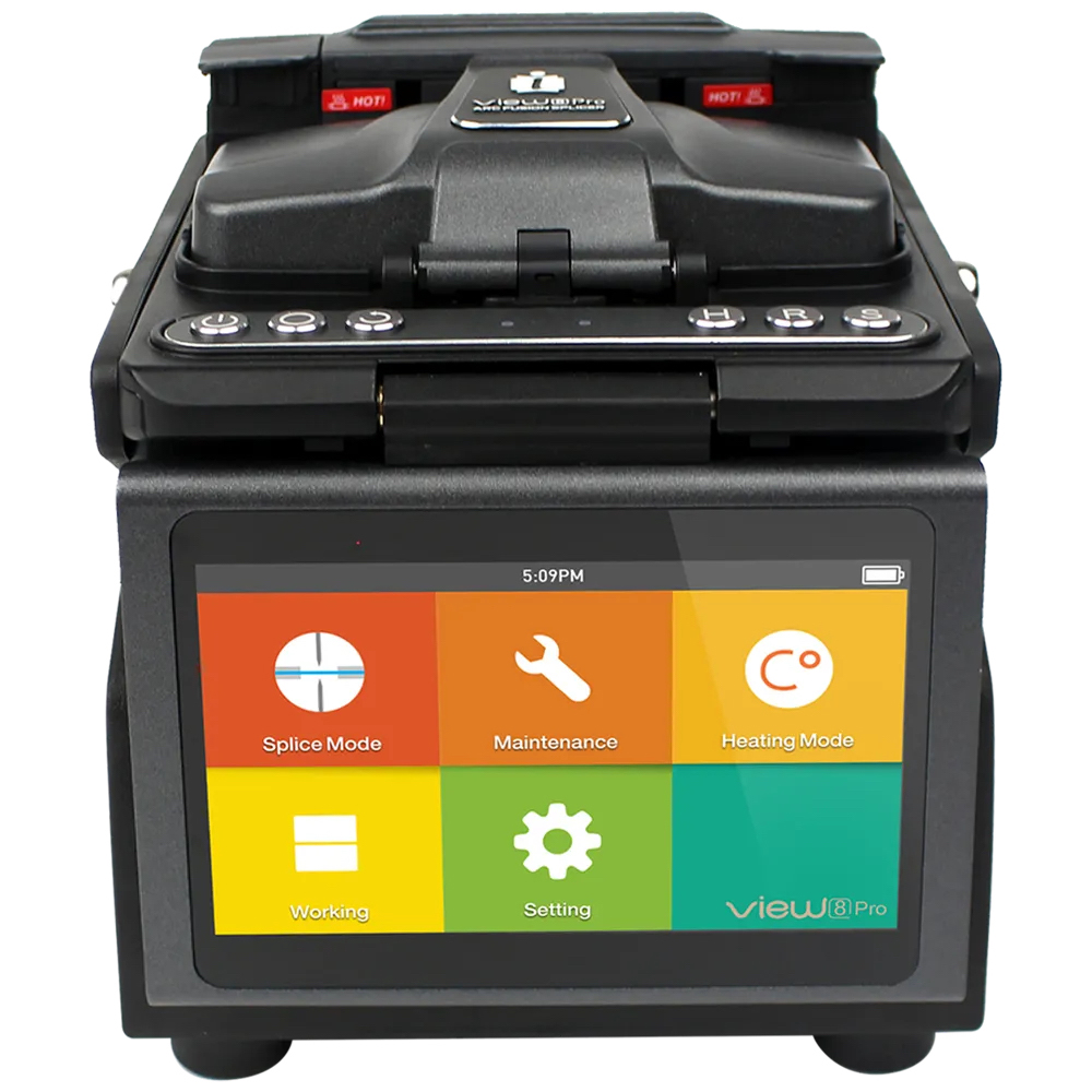 Inno Instrument View 8 Pro Core Alignment Fiber Optic Fusion Splicer Kit - GME Supply