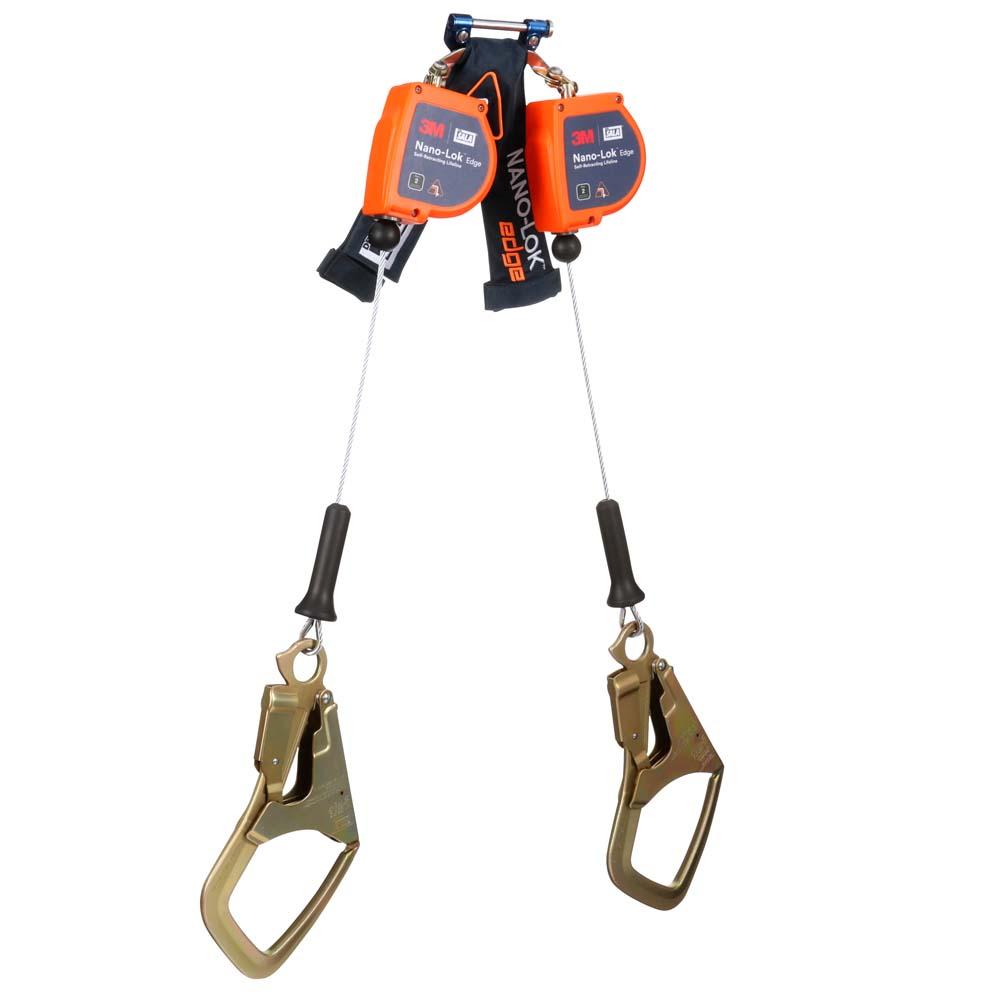 3M DBI-SALA Nano-Lok Twin-Leg Personal 6-Foot Self-Retracting Lifeline - GME Supply