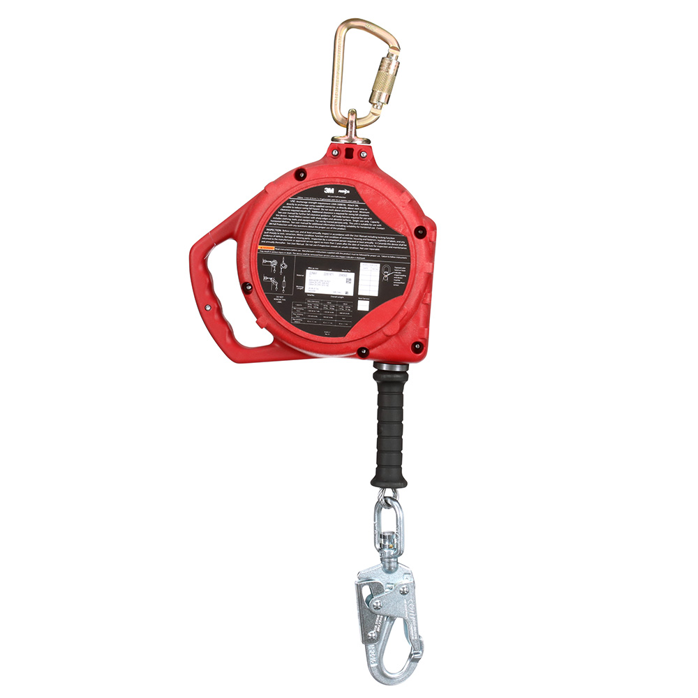 3M Protecta Self-Retracting Lifeline 3590036, Galvanized Cable, Steel ...