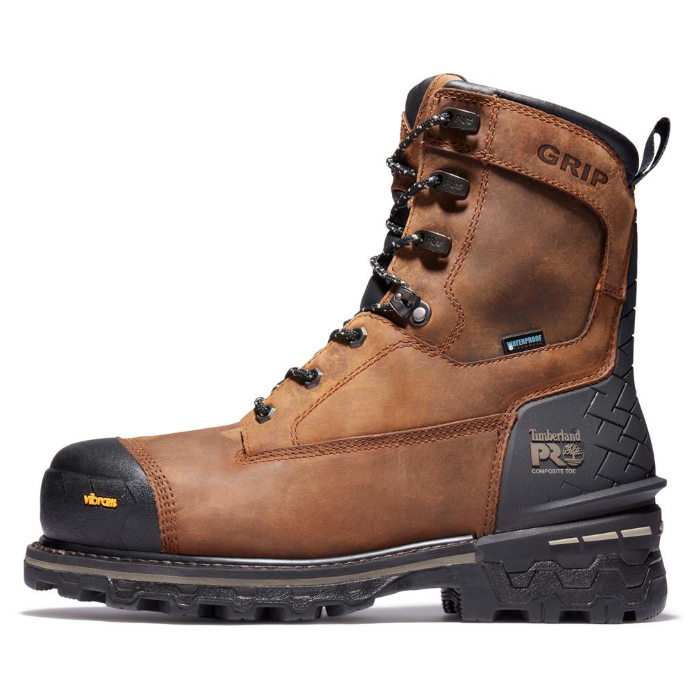Timberland PRO Men's Boondock HD 8 Inch Composite Toe Waterproof Work ...