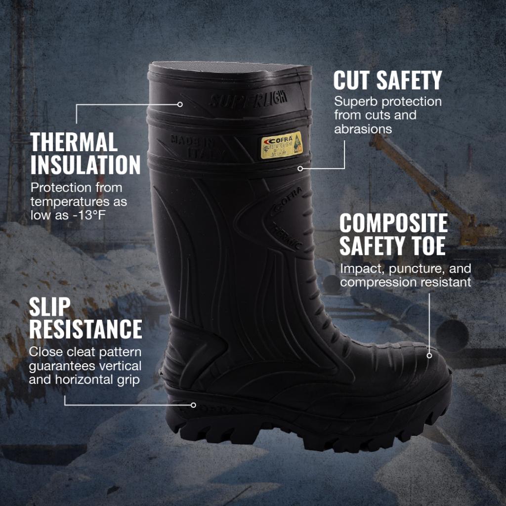 Cofra Thermic Insulated Met Guard Work Boots with Composite Toe - GME ...