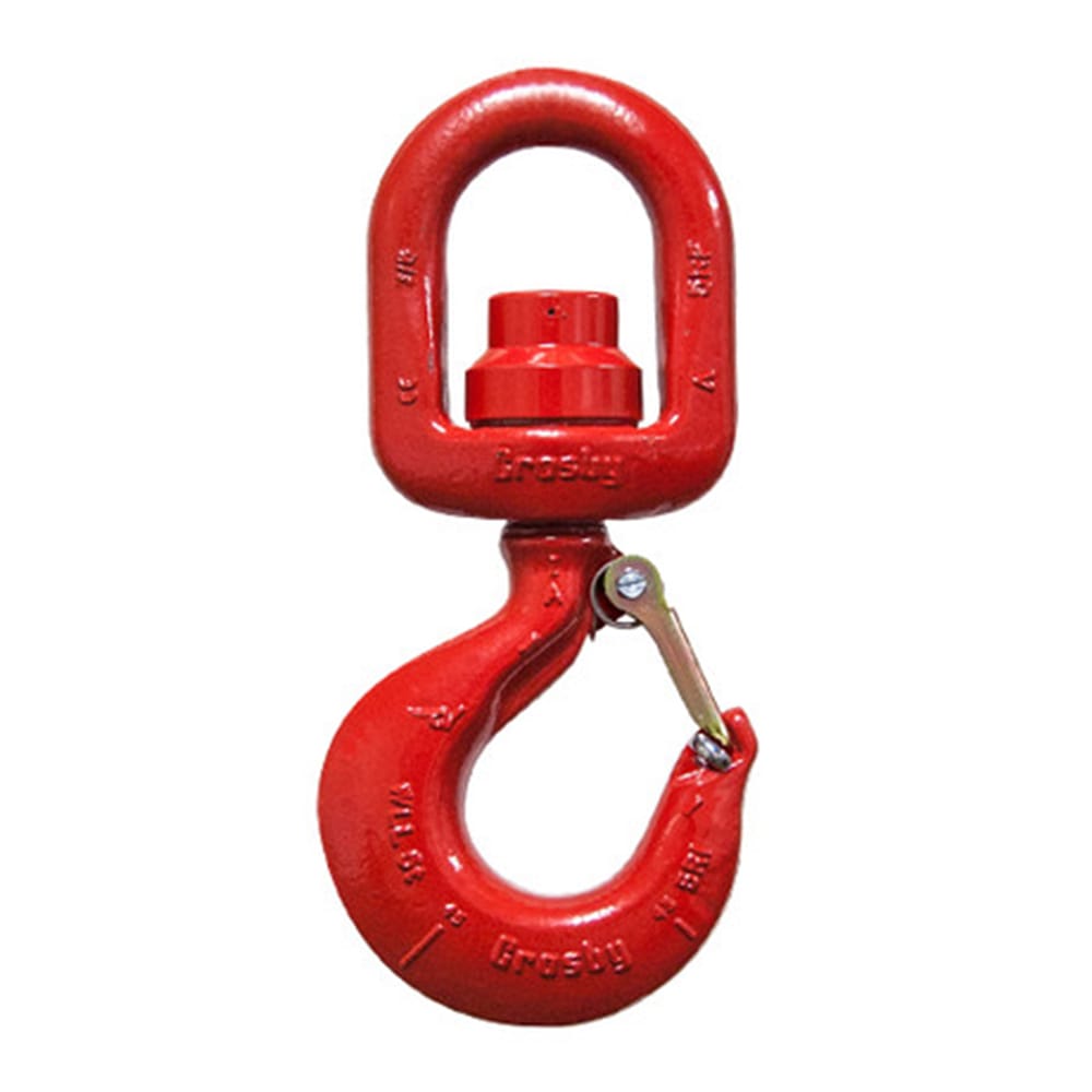 Crosby L-3322B Swivel Hooks with Bearing - GME Supply