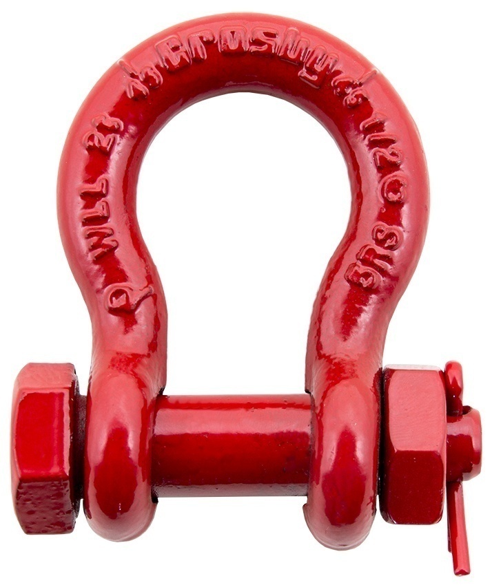 Crosby Self Colored Bolt Type Shackles - GME Supply