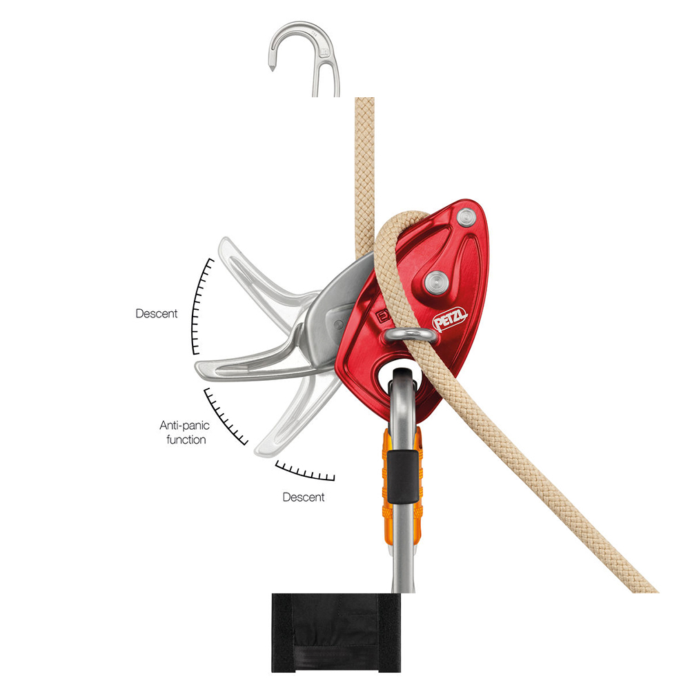 Petzl EXO AP HOOK Personal Escape System - GME Supply