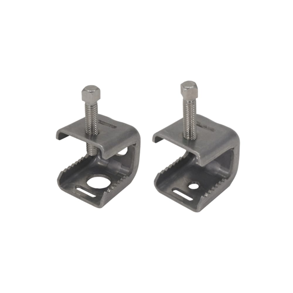 Miroc Galvanized Angle Adapter with 3/8 Inch Tapped Hole (10-Pack ...