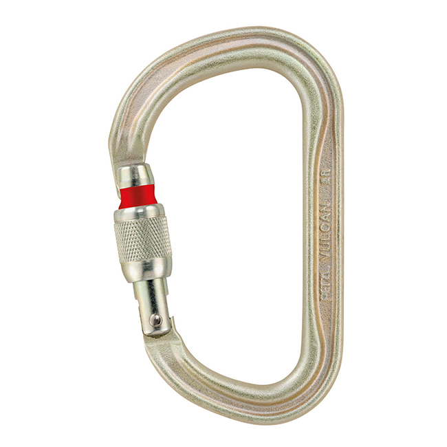 Petzl VULCAN High-Strength Steel Screw-Lock Carabiner - GME Supply