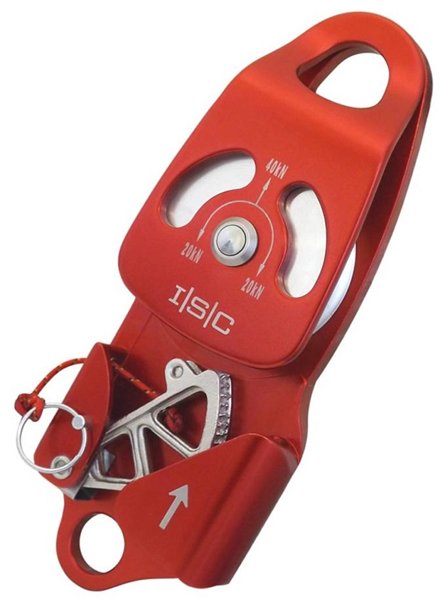 ISC One-Way Locking Single Progress Capture Pulley - GME Supply