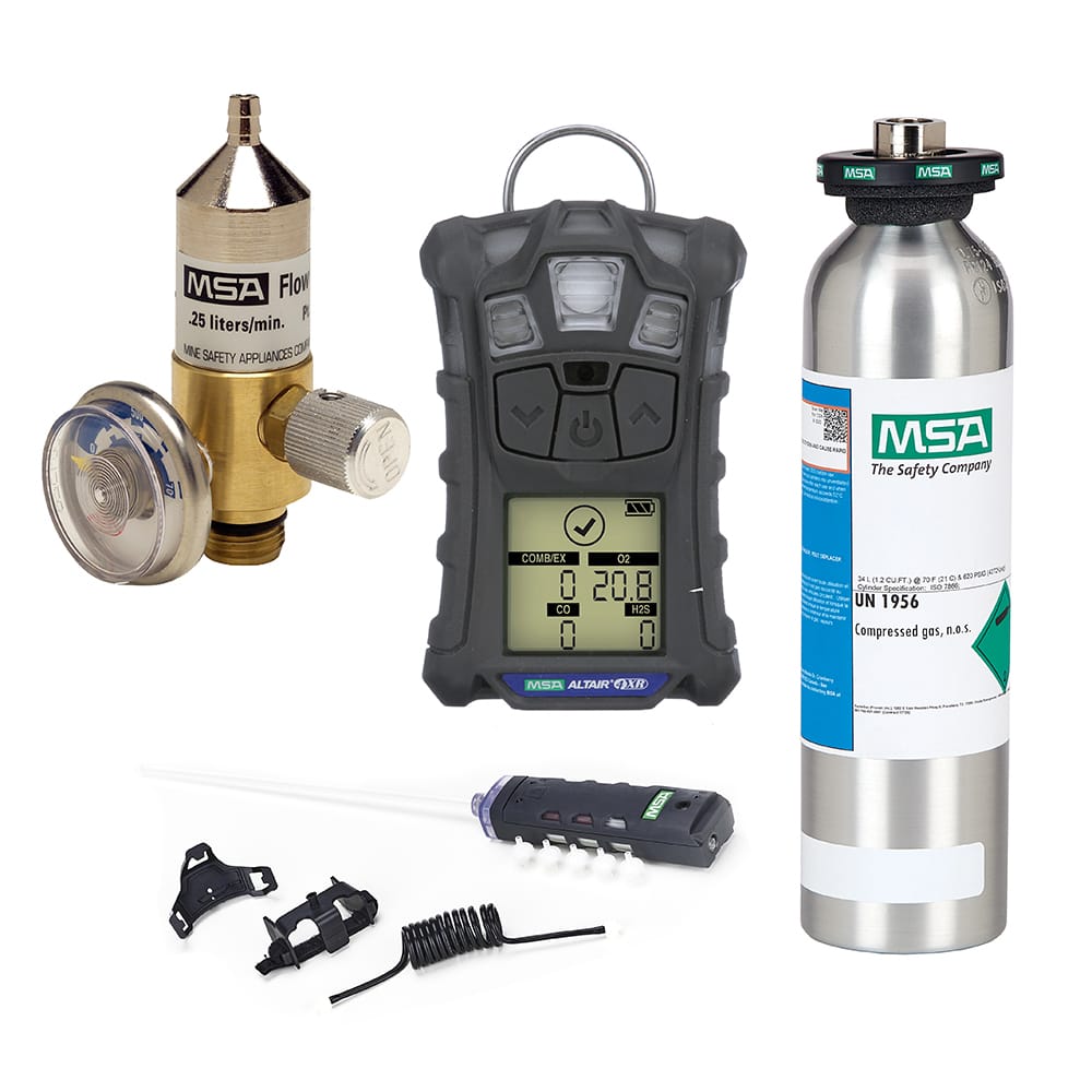 MSA ALTAIR 4XR Multigas Detector w/4-Gas Cylinder - GME Supply