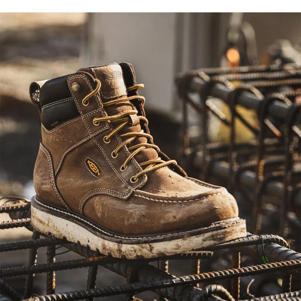 Keen Men's Cincinnati 6 Inch Waterproof Work Boots with Soft Toe - GME ...