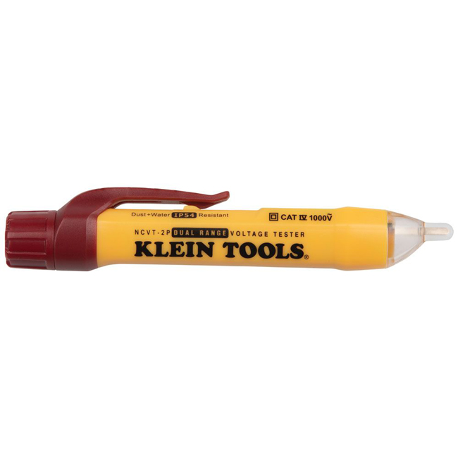 Klein Tools NCVT-2P Dual Range Non-Contact Voltage Tester - GME Supply