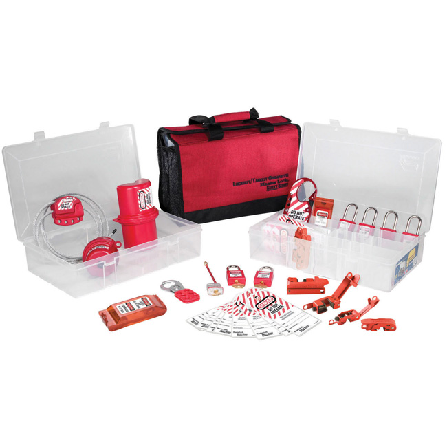 Master Lock Group Lockout Kit with Zenex Thermoplastic Padlocks ...