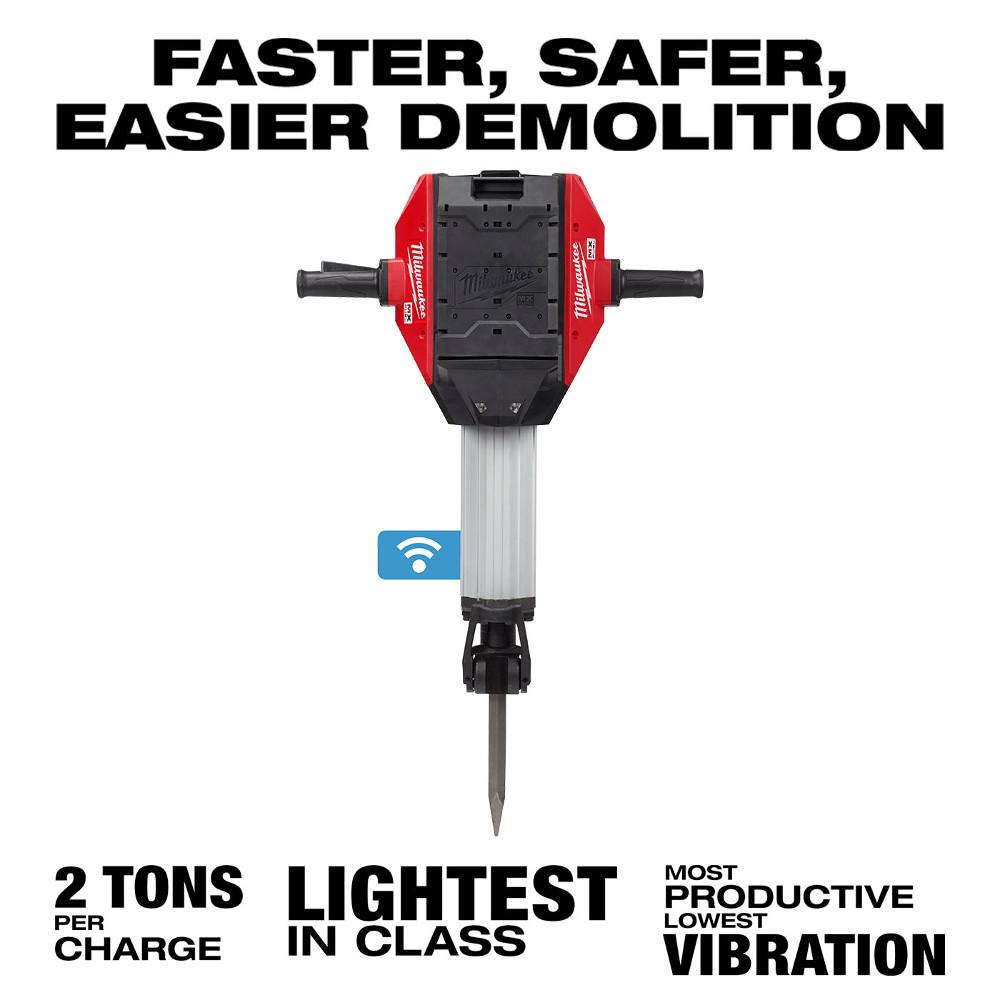 Milwaukee MX FUEL Demolition Breaker Kit with Cart - GME Supply