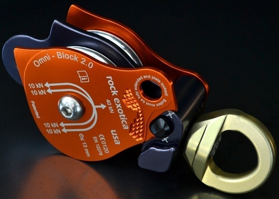 Rock Exotica P53D Omni-Block Double Swivel Pulley - GME Supply