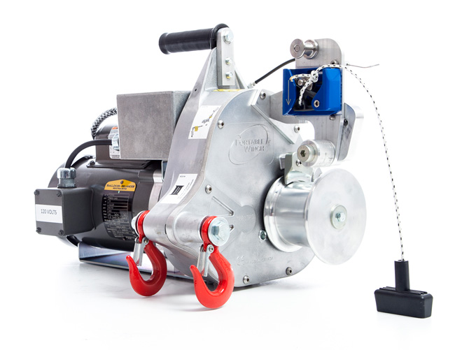 Portable Winch AC Electric Pulling/Lifting Winch 60Hz/120V - GME Supply