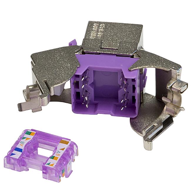 Platinum Keystone Cat6A Tool-less Shielded Jack - GME Supply