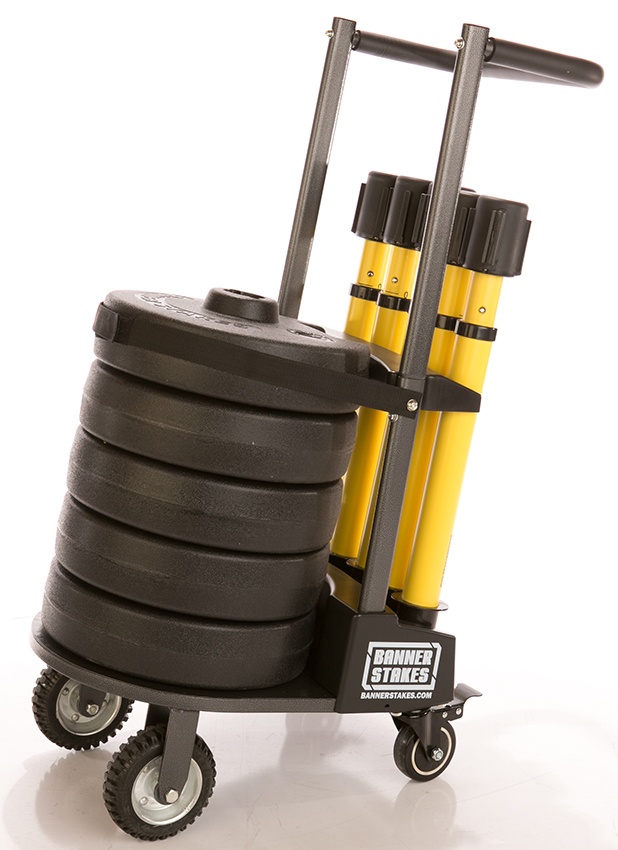 Banner Stakes Cart Package - GME Supply