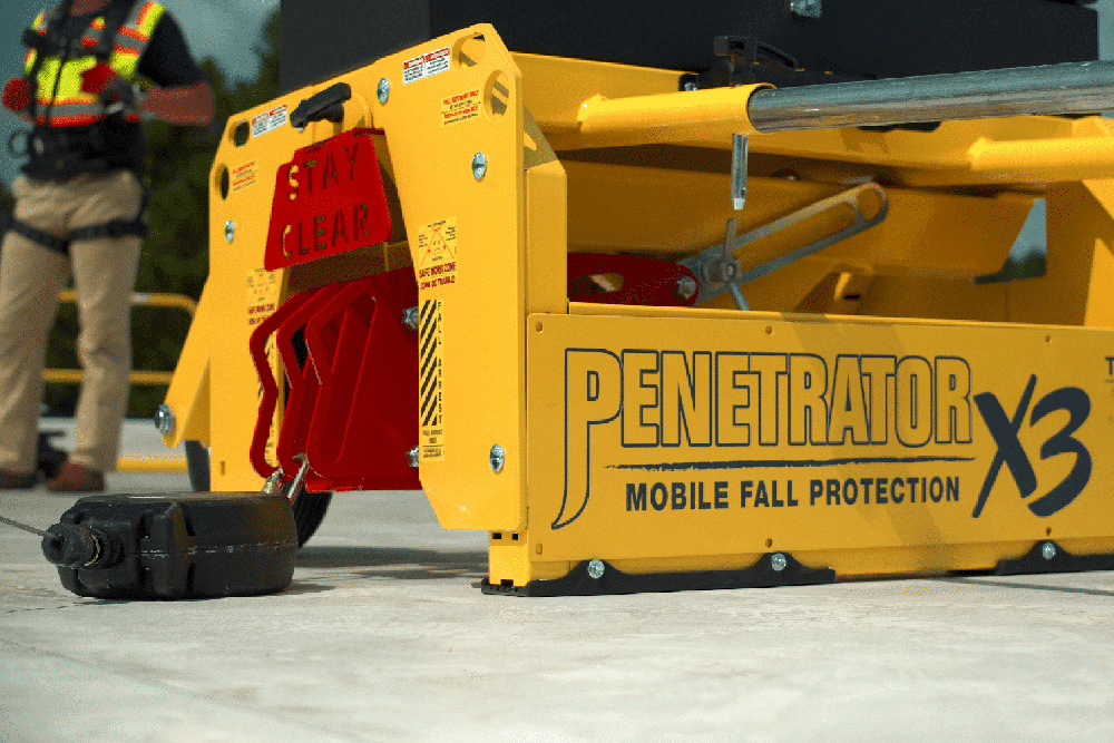 Tie Down Engineering PX3 Penetrator X3 Mobile Fall Protection System ...