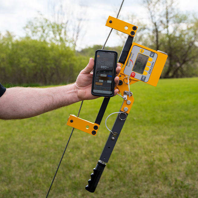 Dillon Quick Check-T Bluetooth Tension Meter - GME Supply