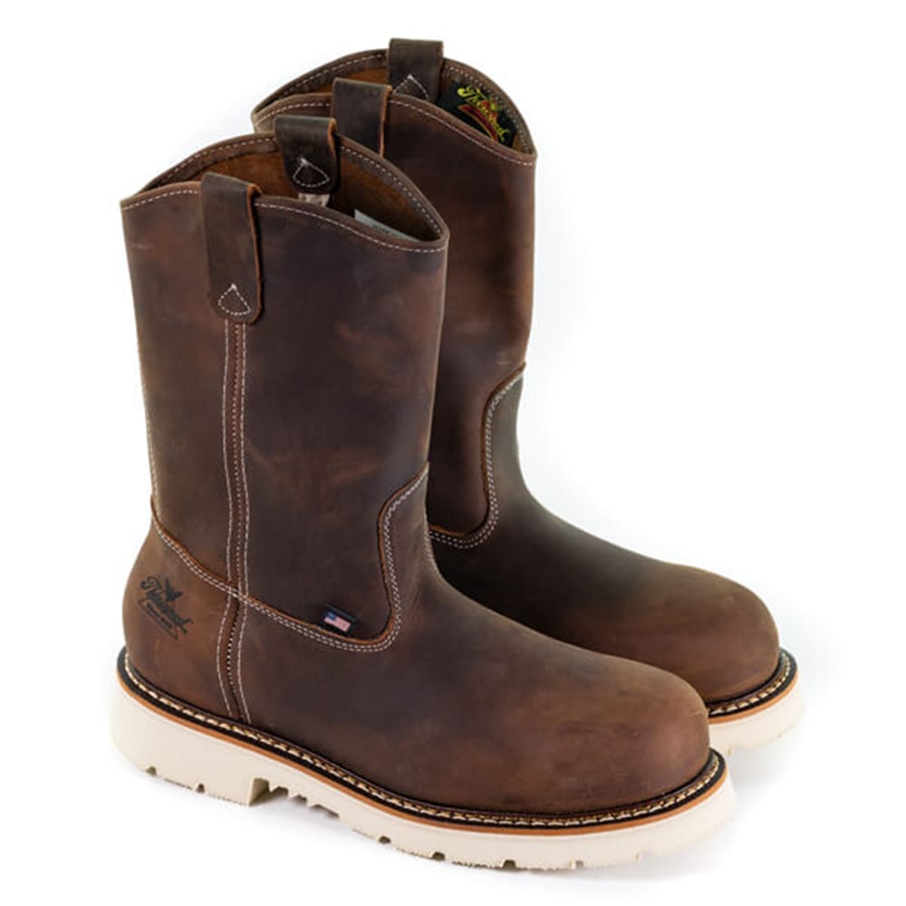 Thorogood Men's American Heritage 11 Inch Trail Crazyhorse Safety Toe ...