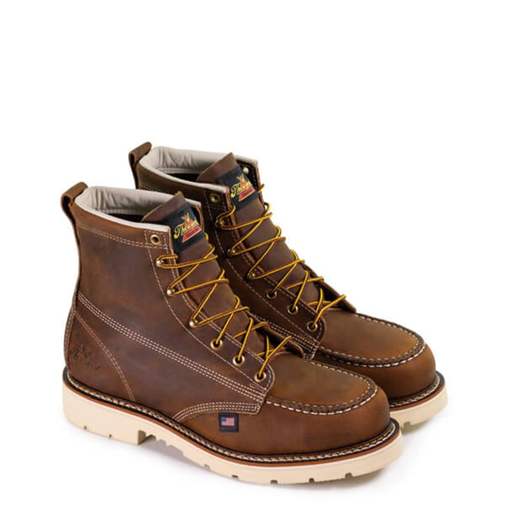 Thorogood Men's American Heritage 6 Inch Trail Crazyhorse Work Boots ...