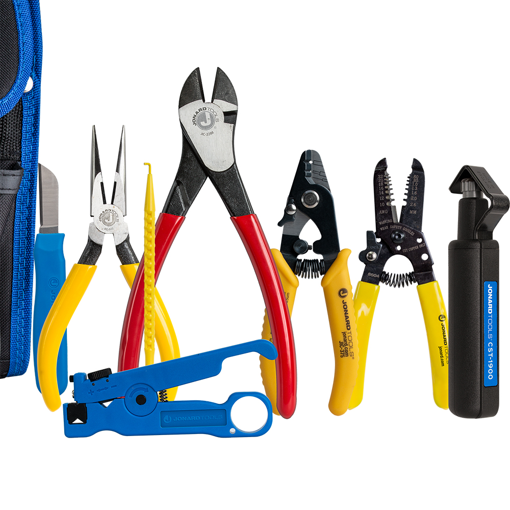 Jonard Fiber Prep Kit with Small & Large Mid Span Slitters - GME Supply