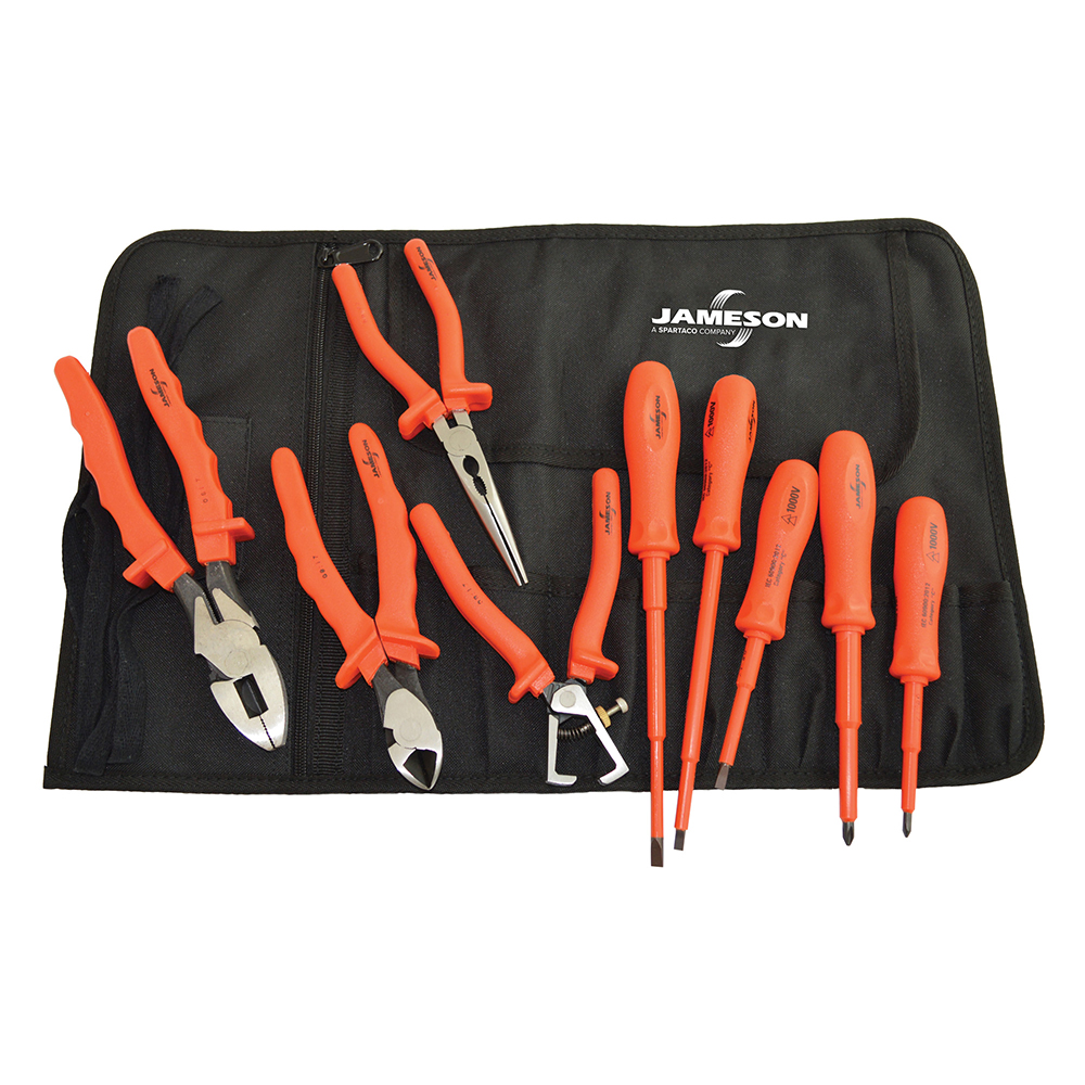 Jameson 1000V Insulated Electrician Tool Kits - GME Supply