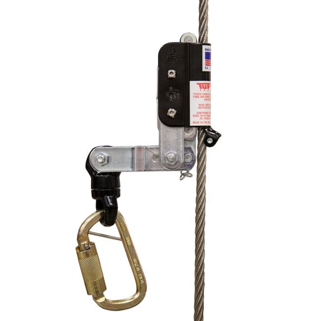 Tuf-Tug 3/8 Inch Wire Grab Fall Arrester with Swivel - GME Supply