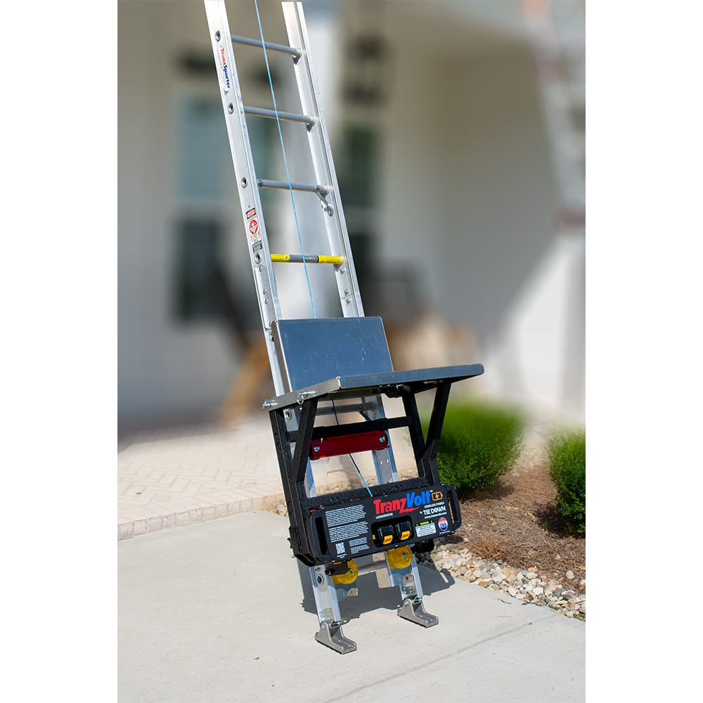 Tie Down TranzVolt Laddervator Collapsible Roofing Platform - GME Supply