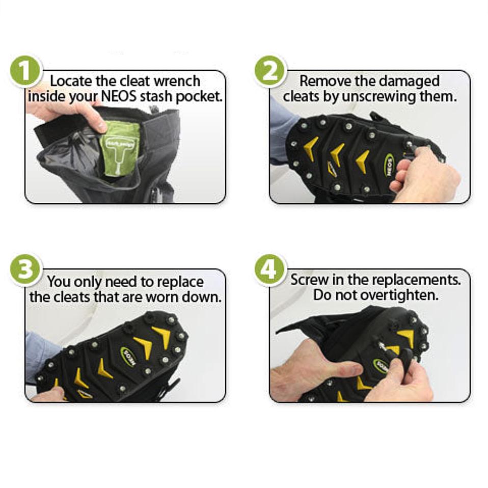 Neos Glacier Trek SPK Replacement Cleats - GME Supply