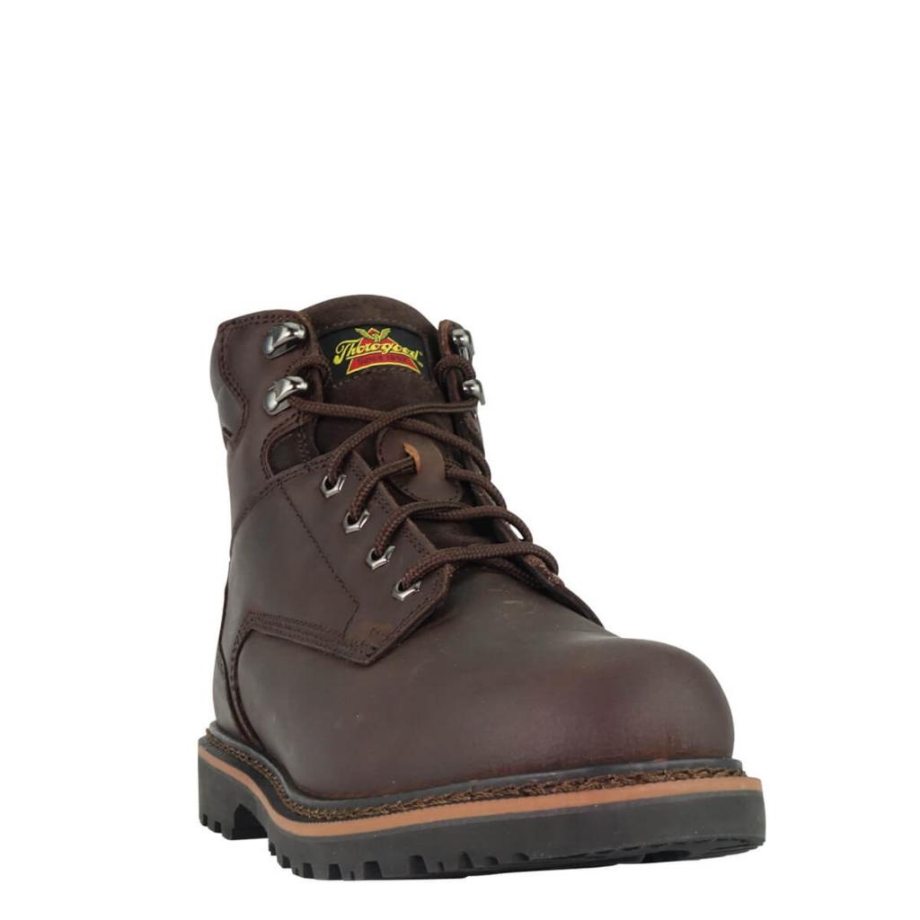 Thorogood V-Series 6 Inch Brown Steel Toe Boots - GME Supply