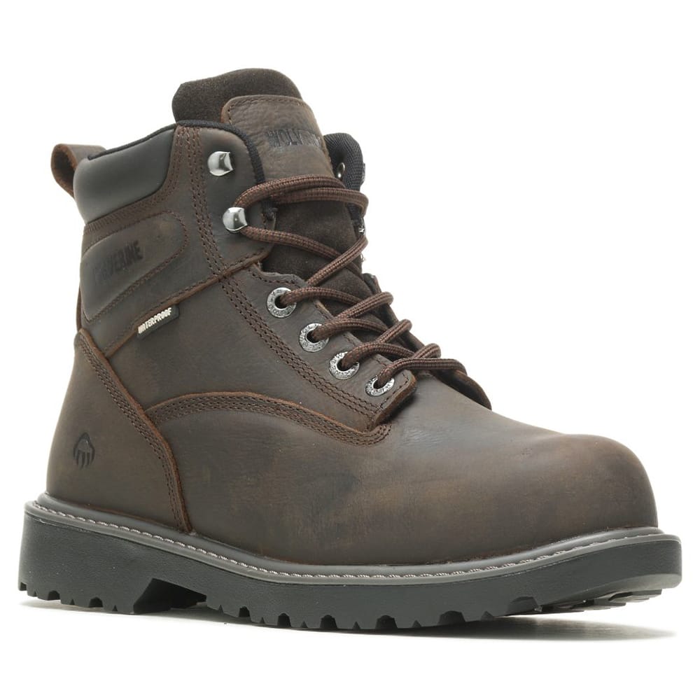 Wolverine Men's Floorhand Insulated 6 Inch Work Boots with Steel Toe ...