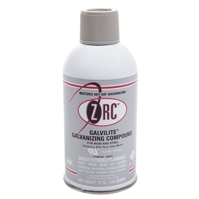 ZRC Galvilite Bright Silver Cold Galvanizing Aerosol (Single) - GME Supply