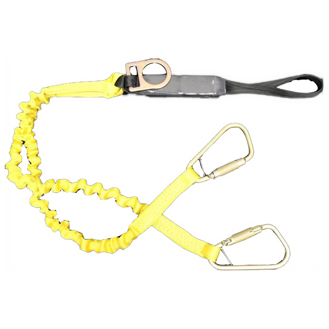 French Creek Loop Top Shock Six Foot Lanyard with 1.75 Inch Steel ...