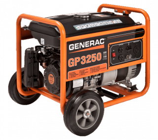Generac GP Series 3250 Portable Generator - GME Supply