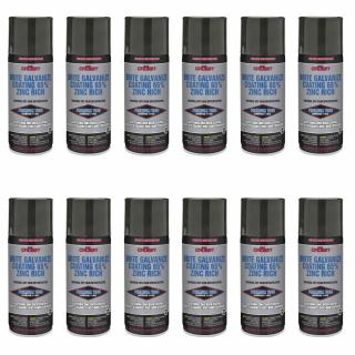 Crown 7008 Brite Aerosol Galvanizing Compound (12 Pack) - GME Supply