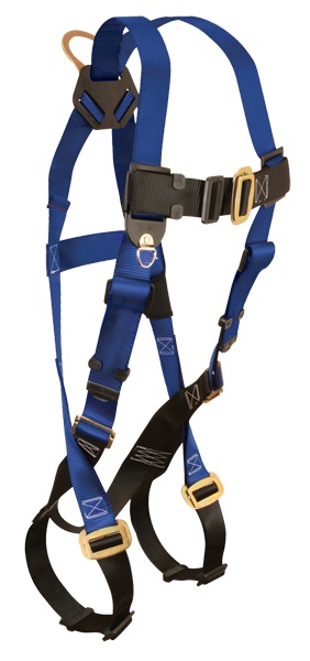 FallTech Contractor 1 D-Ring Climbing Harness with Pass-Thru Leg ...