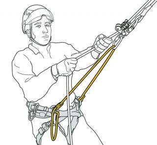 Petzl Adjustable Attachment Bridge for SEQUOIA and SEQUOIA SRT harness ...