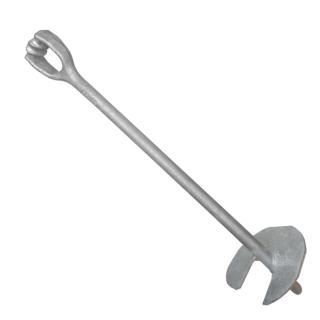 Steel Earth Screw Ground Anchor - Wire Rope Cable & Guying - GME Supply
