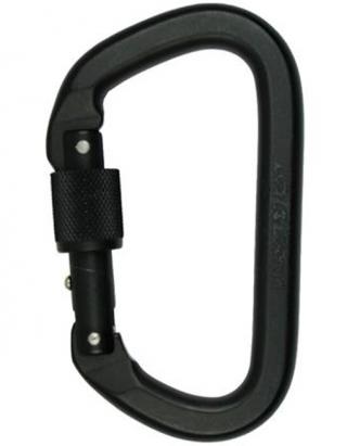 SMC Locking D Aluminum Carabiner - GME Supply