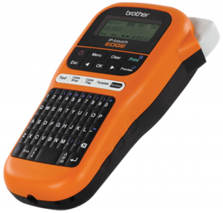 Brother PT-E110 Industrial Handheld Labeling Tool Kit with Case - GME ...