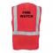 Ironwear 1284-RZ-RD Red Mesh Multi-Pocket Reflective Vest with "Fire ...