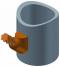 Cadweld Top Feed Cable to Vertical Pipe Up - GME Supply