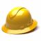 Pyramex Ridgeline Vented Full Brim Hard Hat with 4 Point Ratchet ...