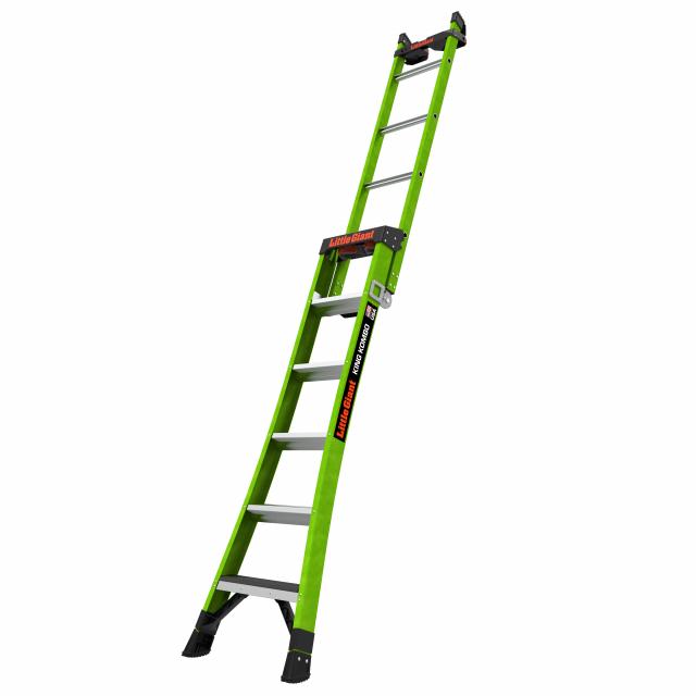 Little Giant Ladders King Combo Fiberglass Ladders - GME Supply